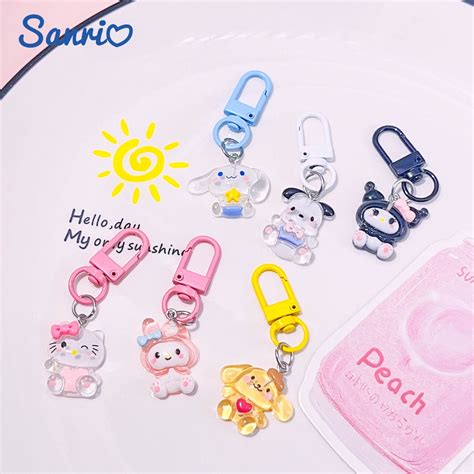 SANRIO Móc Khóa Hoạt Hình kuromi my melody cinnamoroll hellokitty Dễ