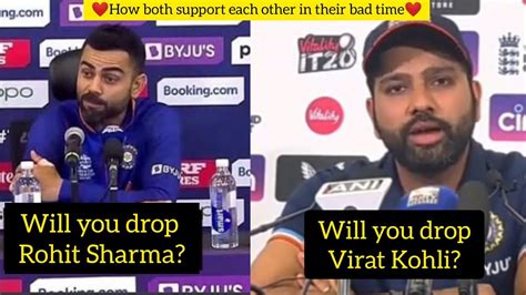 Rohit Sharma Press Conference Today Virat Kohli Press Conference Today