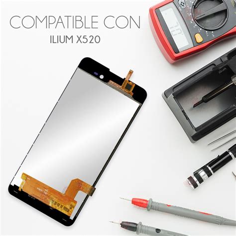 Pantalla Lanix Ilium X520 Completa Lcd Display Touch Meses Sin Intereses