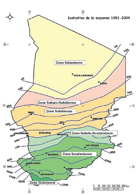 Carte Climatique Du Tchad