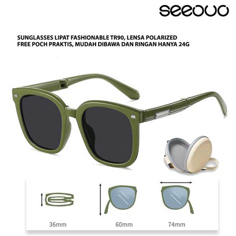 Jual Seeouo Kacamata Hitam Sunglasses Polarized Anti Silau UV400
