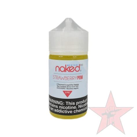 Naked Menthol Strawberry Pom Flavor Ml E Liquid