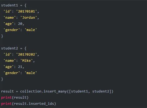 Python Mongoclientpython3中使用pymongo的方法详解 Csdn博客