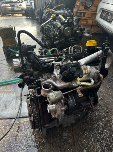 Clio 3 1 5 dizel komple dolu çıkma motor garantili muayyer 2009 2012