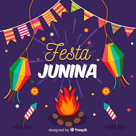 Festa Junina Vector Gratis