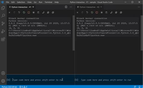 vs code python 插件 8月更新！支持多个 python 交互式窗口，支持 pylance csdn博客