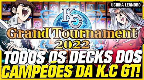 VEJA TODOS OS DECKS QUE DOMINARAM O MUNDIAL YU Gi Oh Duel Links