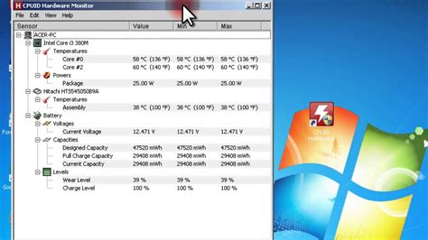 Como Saber La Temperatura Del Computador Youtube