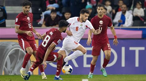 AFC U23 Asian Cup 2024 Group A Jordan 1 2 Qatar
