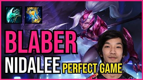 BLABER NIDALEE Vs LEE SIN Jungle NA CHALLENGER PATCH 10 25