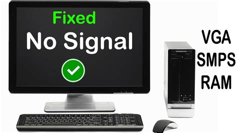 How To Repair No Display Computer NO Display In Monitor YouTube