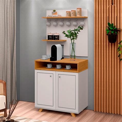 Cantinho do Café Star Offwhite Nature JA Móveis