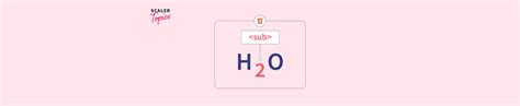 Tag In Html Scaler Topics