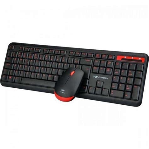 Kit Teclado E Mouse C Tech K W Inter Shop