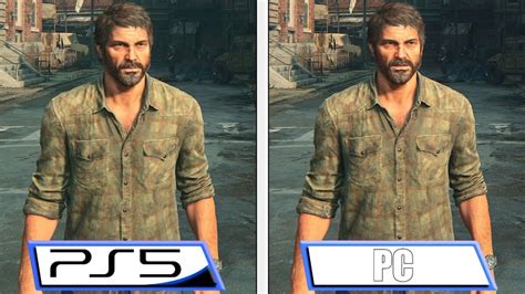 Veja uma comparação gráfica de The Last of Us Part I no PS5 e no PC