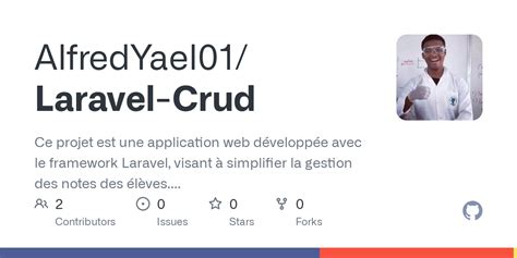 GitHub AlfredYael01 Laravel Crud Ce Projet Est Une Application Web