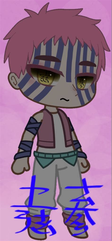 A Drawing Of A Cartoon Character With Pink Hair And Blue Stripes On His