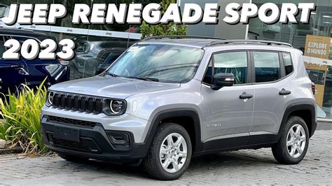 Jeep Renegade Sport T270 2023 O que oferece a versão mais vendida do