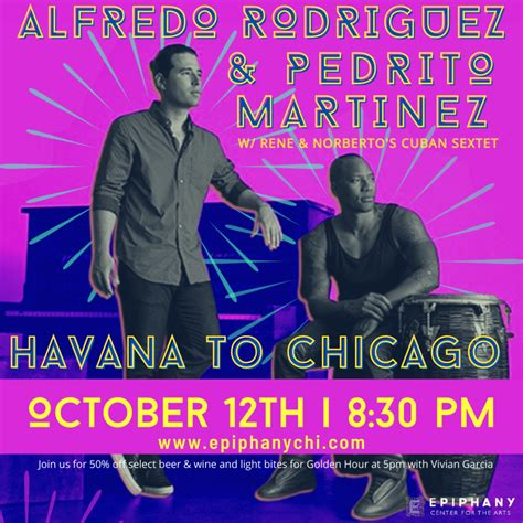 Afro Cuban Jazz at Epiphany Center for the Arts Oct 12 Enchúfate