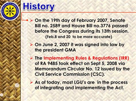 REPUBLIC ACT 9485 ANTI RED TAPE ACT OF 2007 With EXPLANATION PPT