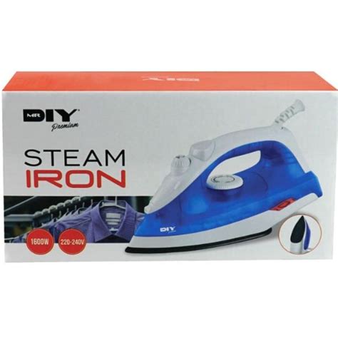 Mr DIY Premium Steam Iron TV Home Appliances Kitchen Appliances