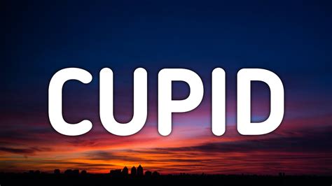 Fifty Fifty Cupid Twin Version Lyrics Youtube