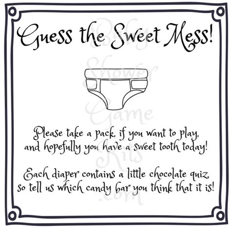 Free Printable Dirty Diaper Baby Shower Game Atelier Yuwa Ciao Jp