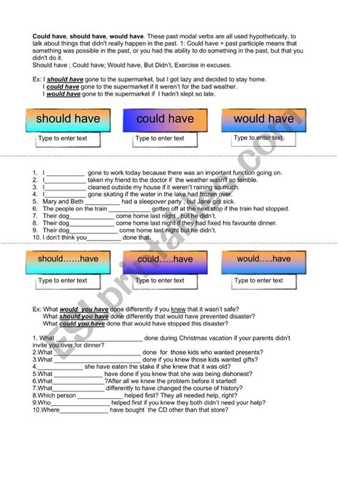 Conditionals ESL Worksheet By Brandley33
