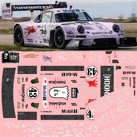 PORSCHE 911 HOONIPIGASUS KEN BLOCK Decaldoc