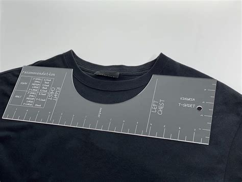 Buy KINGRIA Acrylic T Shirt Ruler Tee Ruler Guide For Applying Vinyl