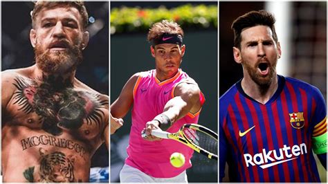 Los 20 deportistas más populares del mundo según ESPN