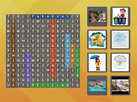 Proponemos Recomendaciones Para Enfrentar Las Lluvias Intensas Wordsearch
