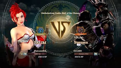 Soulcalibur Talim Vs Voldo Online Ranked Match Soul Calibur New