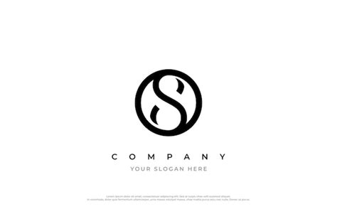 Initialbuchstaben Os Logo Oder So Monogramm Logo Design Premium Vektor