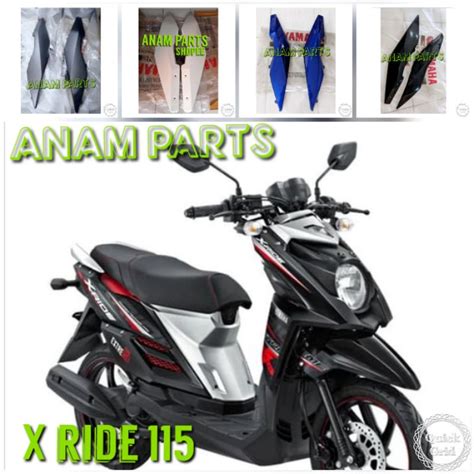 Jual COVER BODY BELAKANG SET KANAN KIRI XRIDE X RIDE 115 ORIGINAL