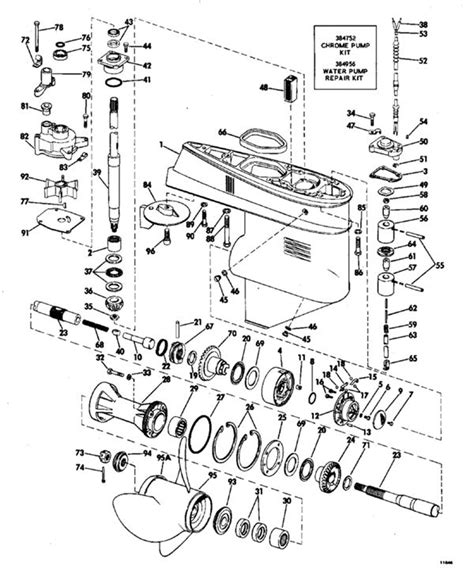 Hp Johnson Outboard Parts Diagram