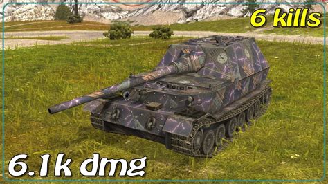 Ferdinand 6 Frags 6 1k Dmg WoT Blitz YouTube