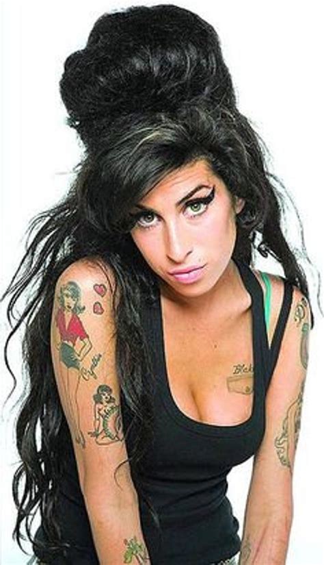 Amy Winehouse Temporary Tattoos For Costume Etsy Amy Winehouse