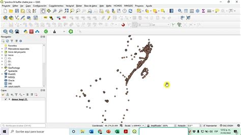 Qgis B Sico Practica Buffer Y Reproyectar Youtube