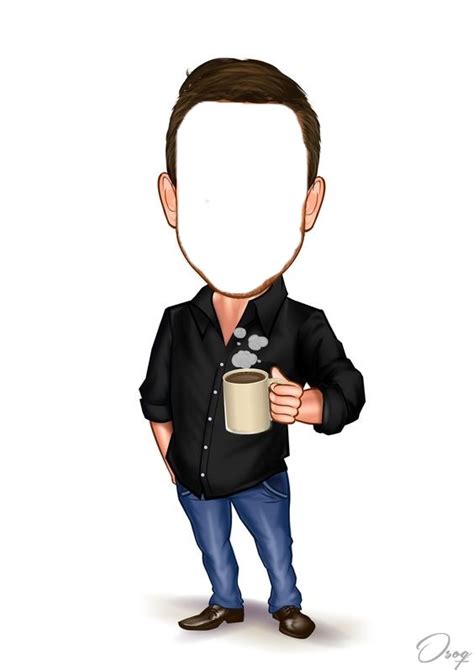 Couple Caricature Templates