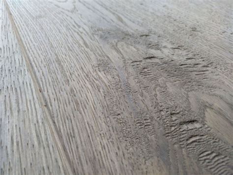 Parquet De Madera Natural Cepillado A Mano SURCO Parquet