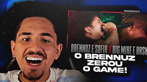 NOVENTA REAGE A PEGOU FOGO BIG MIKE E BASK X BRENNUZ E SOFIA