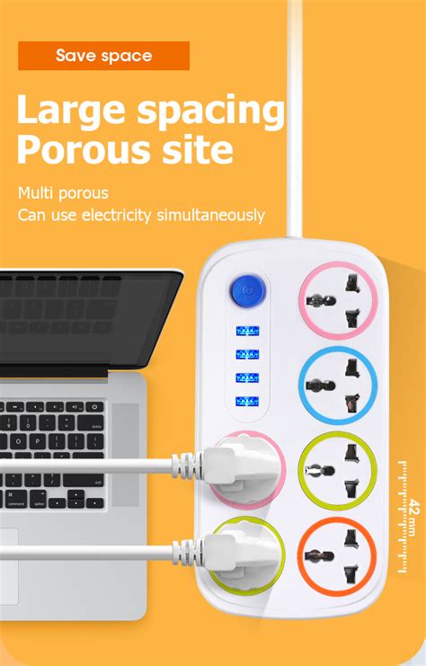 Zeus Power Universal Socket Extension Moveable Multi Function Socket W