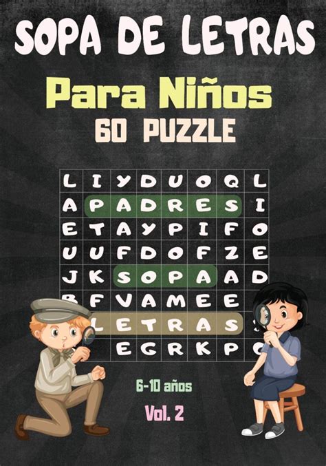 Buy Sopa De Letras Para Ni Os A Os Juegos Educativo Puzzle