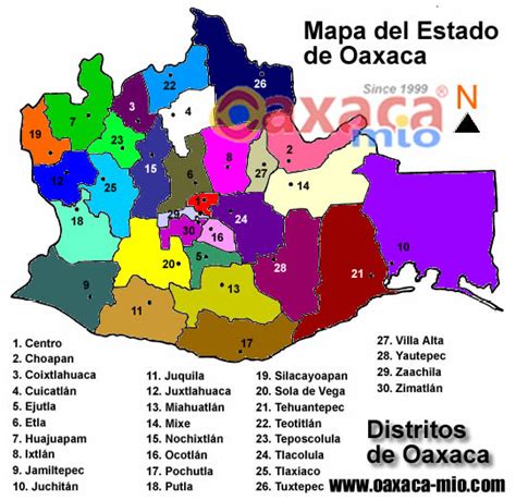 El Estado De Oaxaca Oaxaca Mio