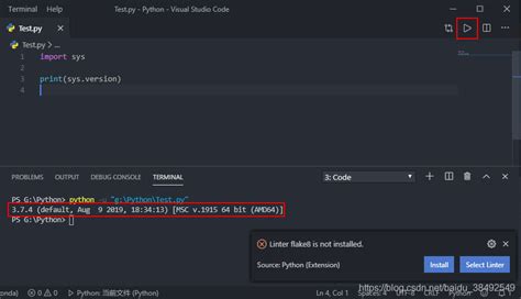 vscode运行python中使用python插件和code runner插件的区别 vscode run code 和run python code区别 csdn博客