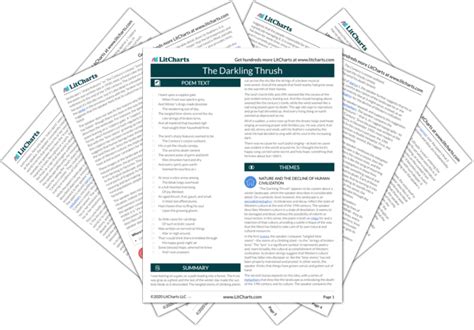 The Darkling Thrush Poem Summary And Analysis LitCharts