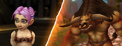 Warlords Of Draenor Character Models Tauren