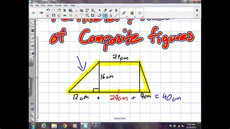 How To Find Perimeter Of Composite Figures