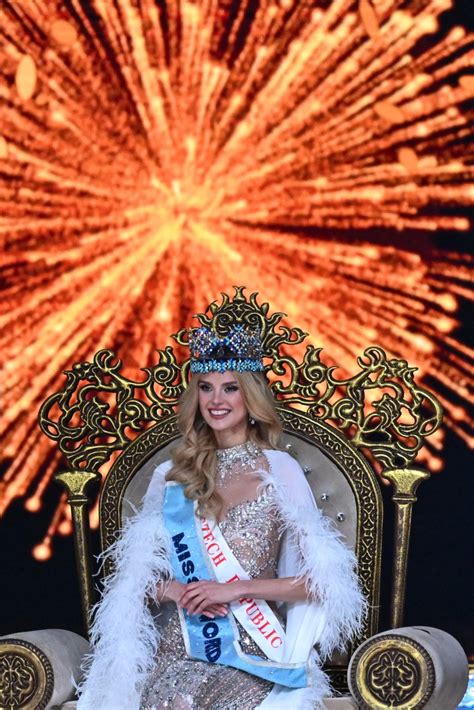 Miss World 2024 Czech Republics Krystyna Pyszkova Crowned Megastar